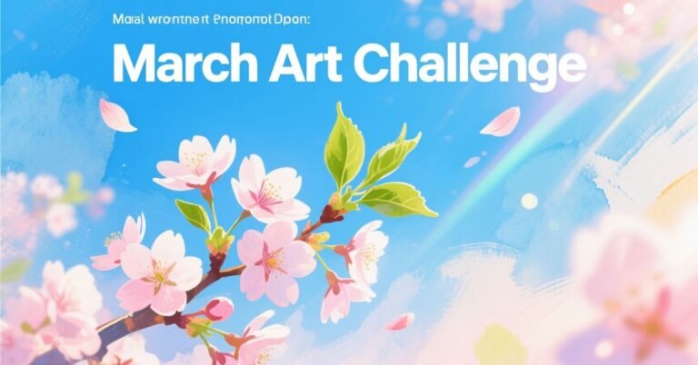 Creative Prompts List for the March Drawing Challenge - Black Paper Drawing