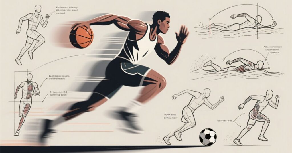 Creative Sport Drawing Ideas to Improve Your Skills - Black Paper Drawing