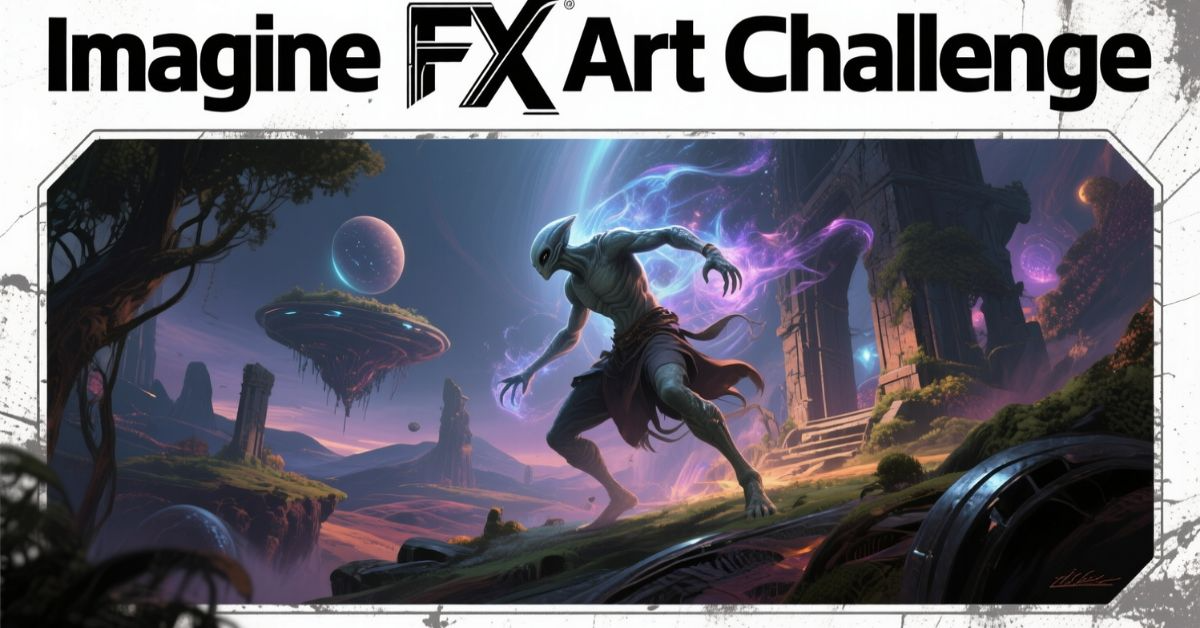 Boost Your Skills with This October Drawing Challenge - Black Paper Drawing